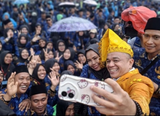 Momen Hari Jadi ke 47, P3K di Palu Terima SK